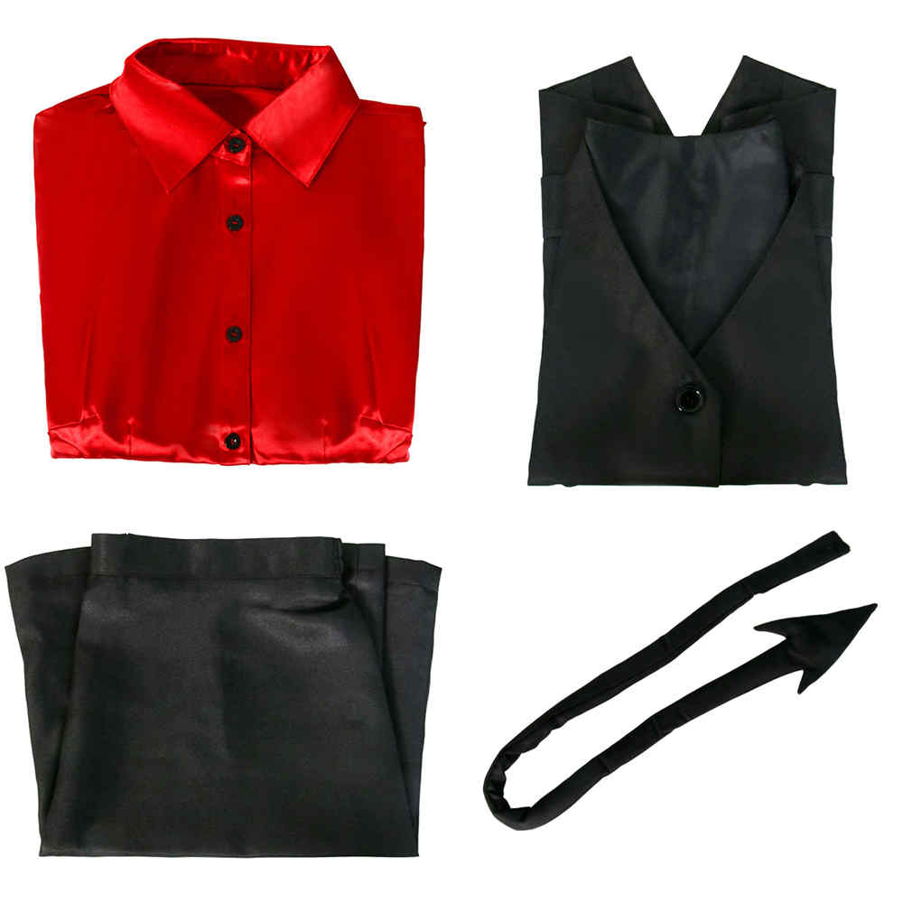 Helltaker Cerberus Black Halloween Donne Costume Cosplay uniforme ...